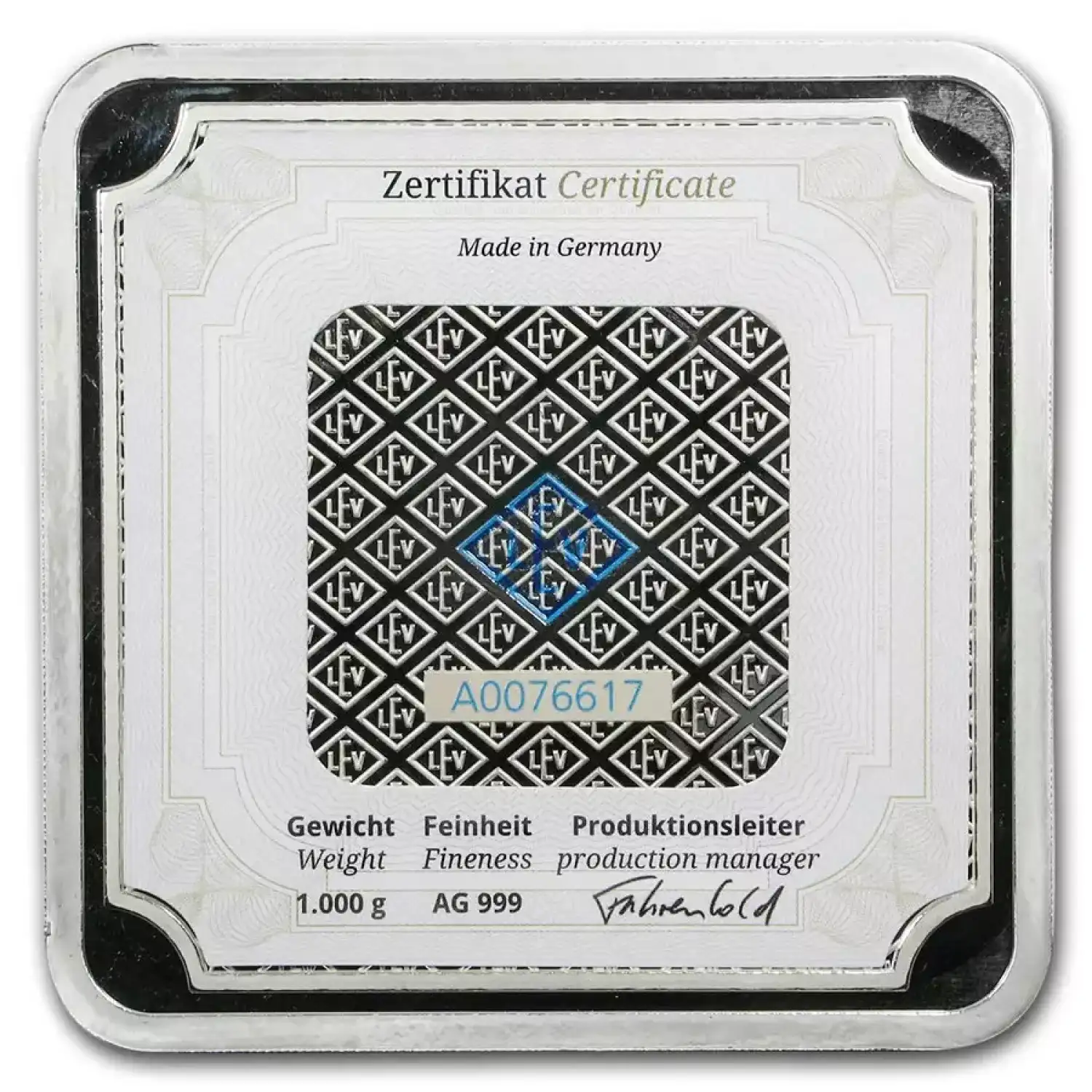 Kilo Generic Silver Bar | .999 Silver Bar - IDC COIN & BULLION