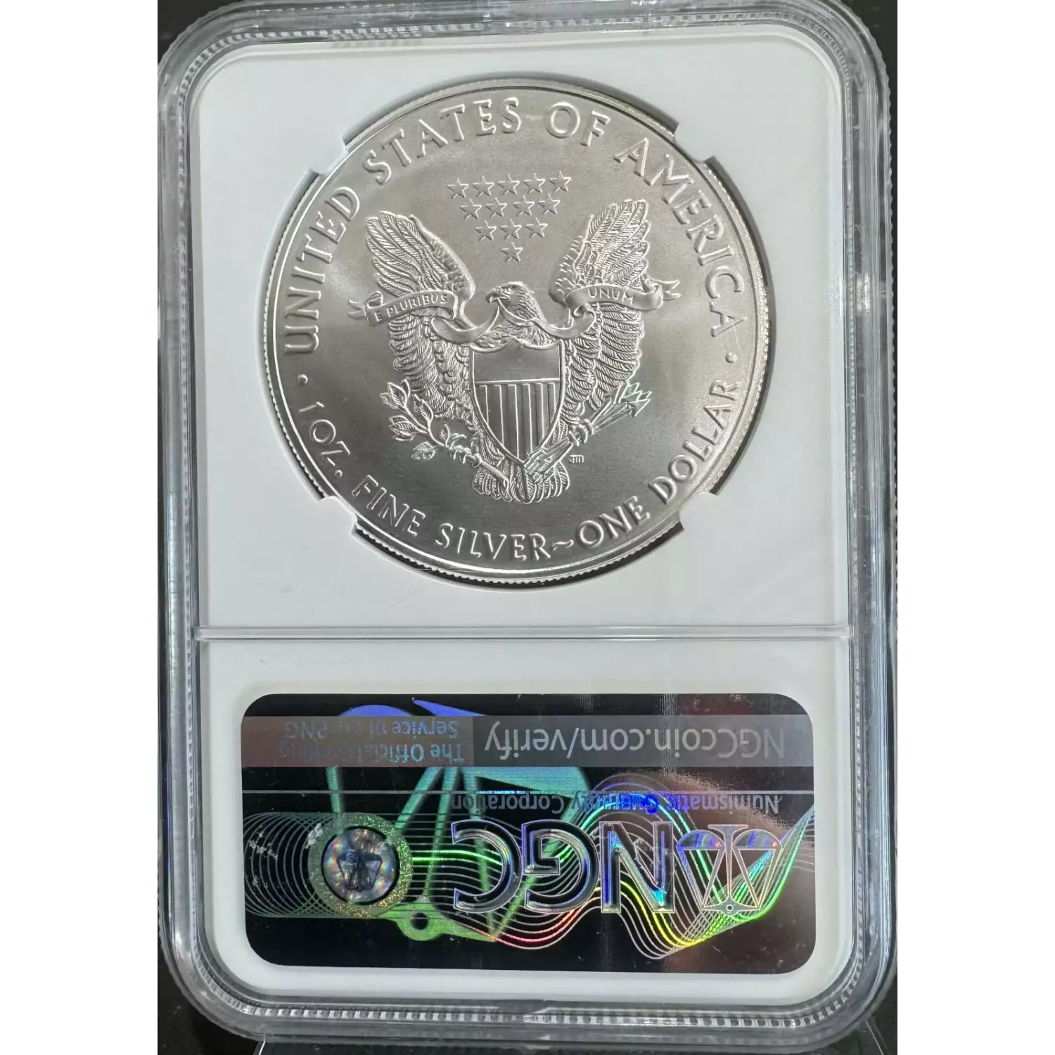 2020 2020 American Silver Eagle MS70 Donald Trump label NGC MS-70 - IDC ...