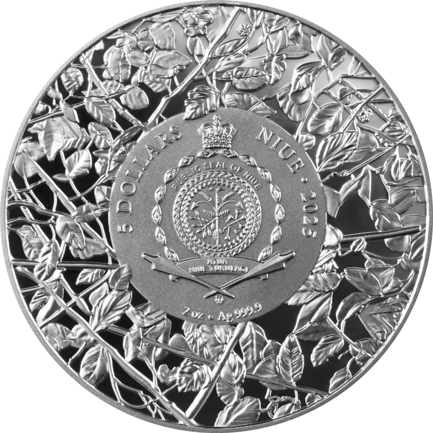 2025 2 oz Niue Island - Red Panda Silver Coin - IDC COIN & BULLION