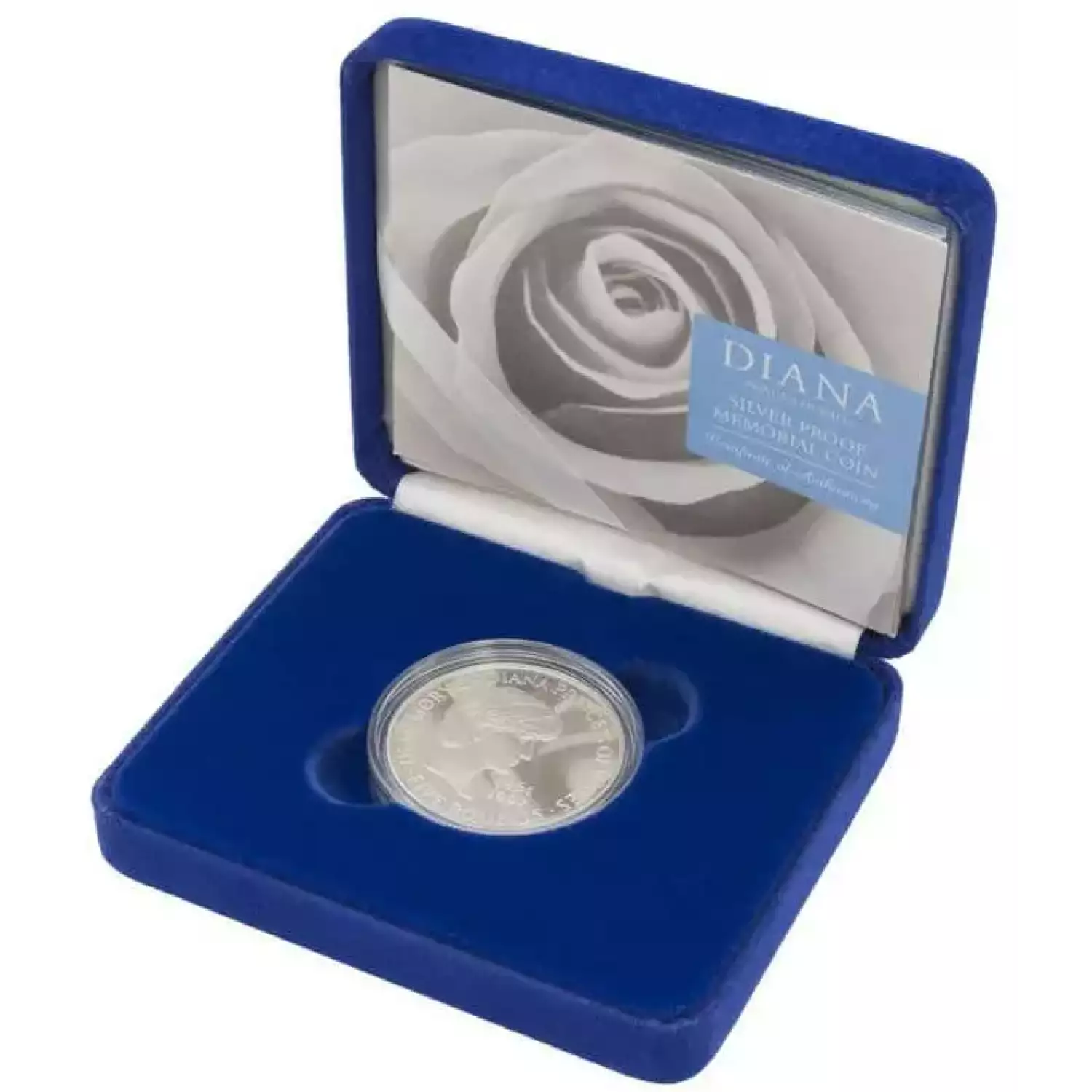 Diana Princess of Wales Silver Proof Memorial Coin (Box and COA) - IDC ...
