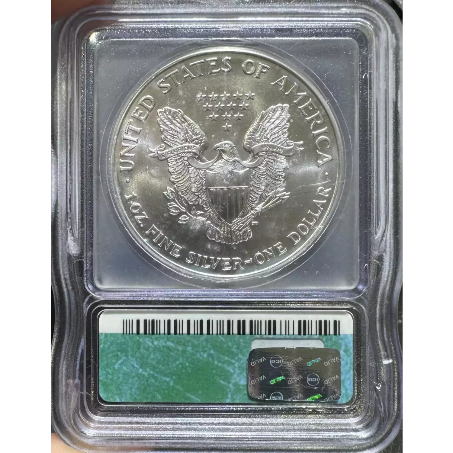 1998 American Silver Eagle ICG MS-69 - IDC COIN & BULLION