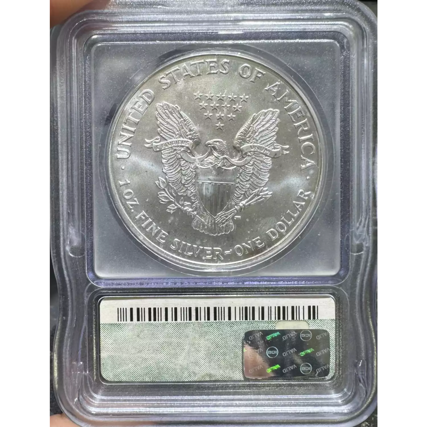 1999 American Silver Eagle ICG MS-69 - IDC COIN & BULLION