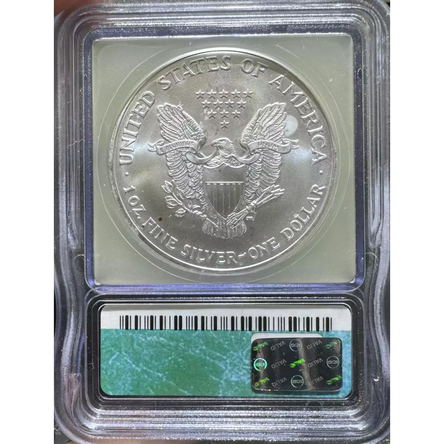 2003 American Silver Eagle ICG MS-69 - IDC COIN & BULLION